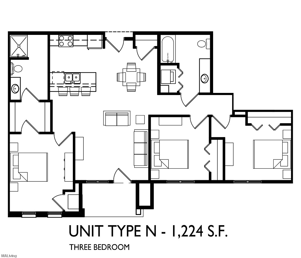 Maple Grove Commons Apartments | Madison Apartment Living